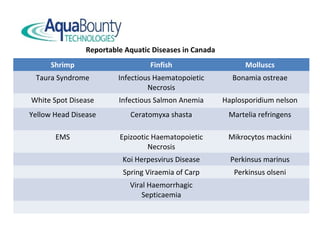 Dr. Ronald L. Stotish - Aquaculture: Unfilled Needs and Opportunities ...