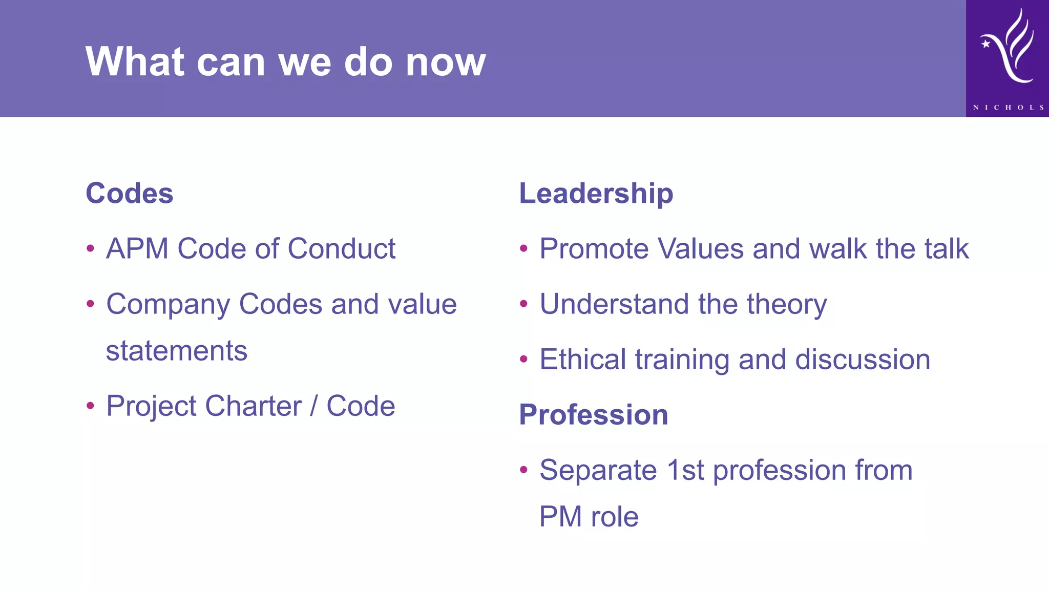 Ethics in project management | PDF