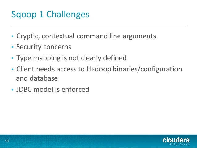 Apache Sqoop Unlocking Hadoop For Your Relational Database