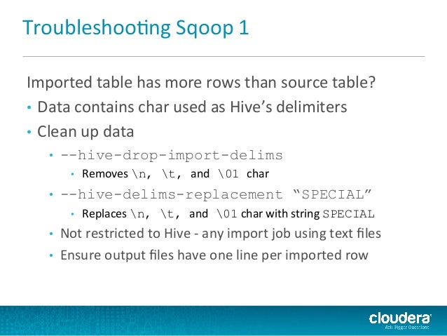 Apache Sqoop Unlocking Hadoop For Your Relational Database