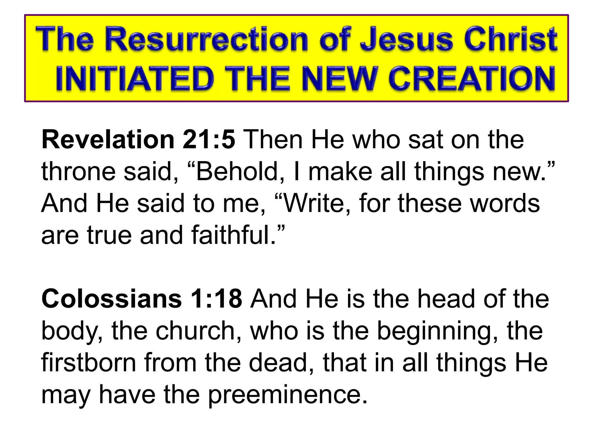 Power of Christ's Resurrection | PPTX