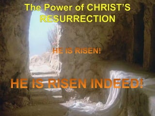 Power of Christ's Resurrection | PPT