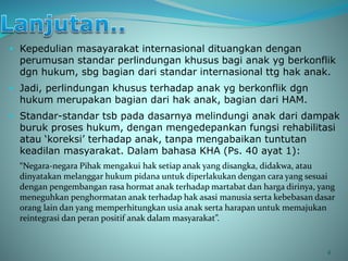 Hak-Hak Anak yang berKonflik dengan Hukum.pptx