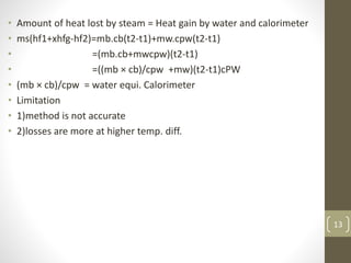 Properties of steam | PPTX
