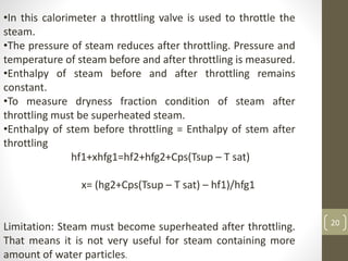 Properties of steam | PPTX