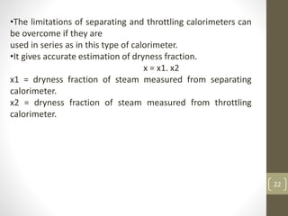 Properties of steam | PPTX