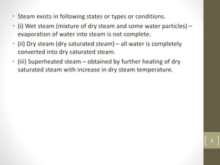 Properties of steam | PPTX