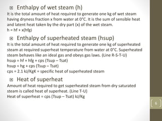 Properties of steam | PPTX