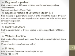 Properties of steam | PPTX