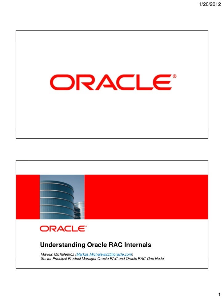 Understanding Oracle Rac 11g Release 2 Internals