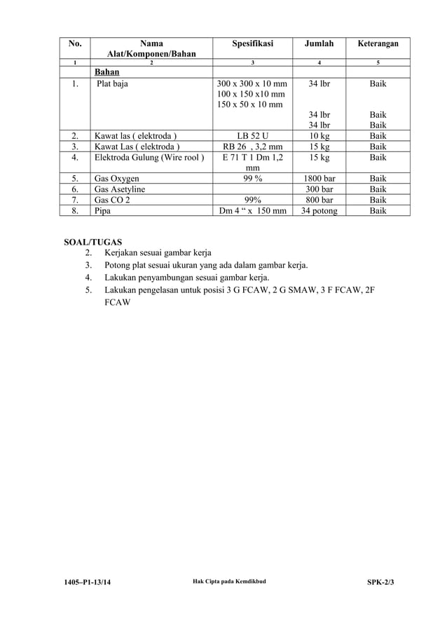 1405 p1-spk-teknik pengelasan kapal | PDF