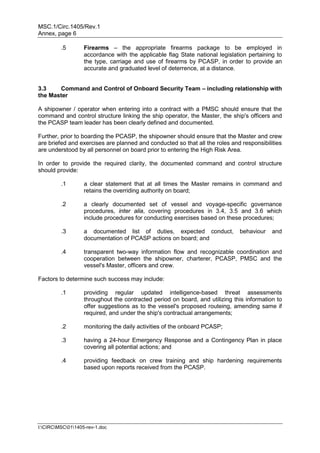 MSC.1/Circ.1405 Rev.1 Revised Interim Guidance to shipowners, ship ...