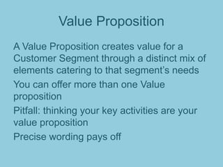 business model canvas value proposition | PPTX | Business | Business ...