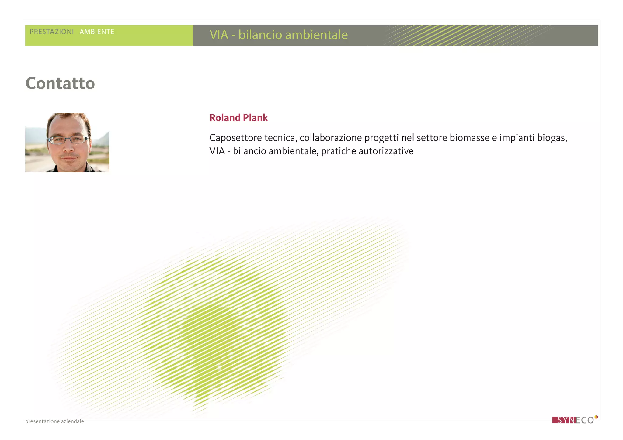 SYNECO Prestazioni Ambiente | PPT