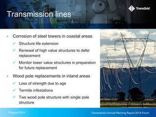 2014 Transmission Annual Planning Report - Asset renewal | PPTX