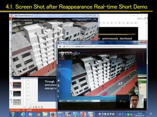 CAADRIA2014: A Synchronous Distributed Design Study Meeting Process with Annotation Function | PPT