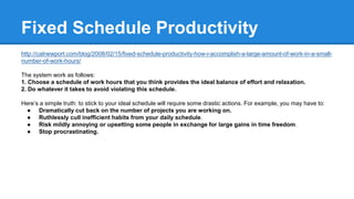 Personal Productivity | PPTX