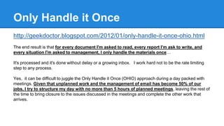 Personal Productivity | PPTX