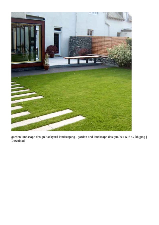 Garden Landscape Design Backyard Landscaping | PDF