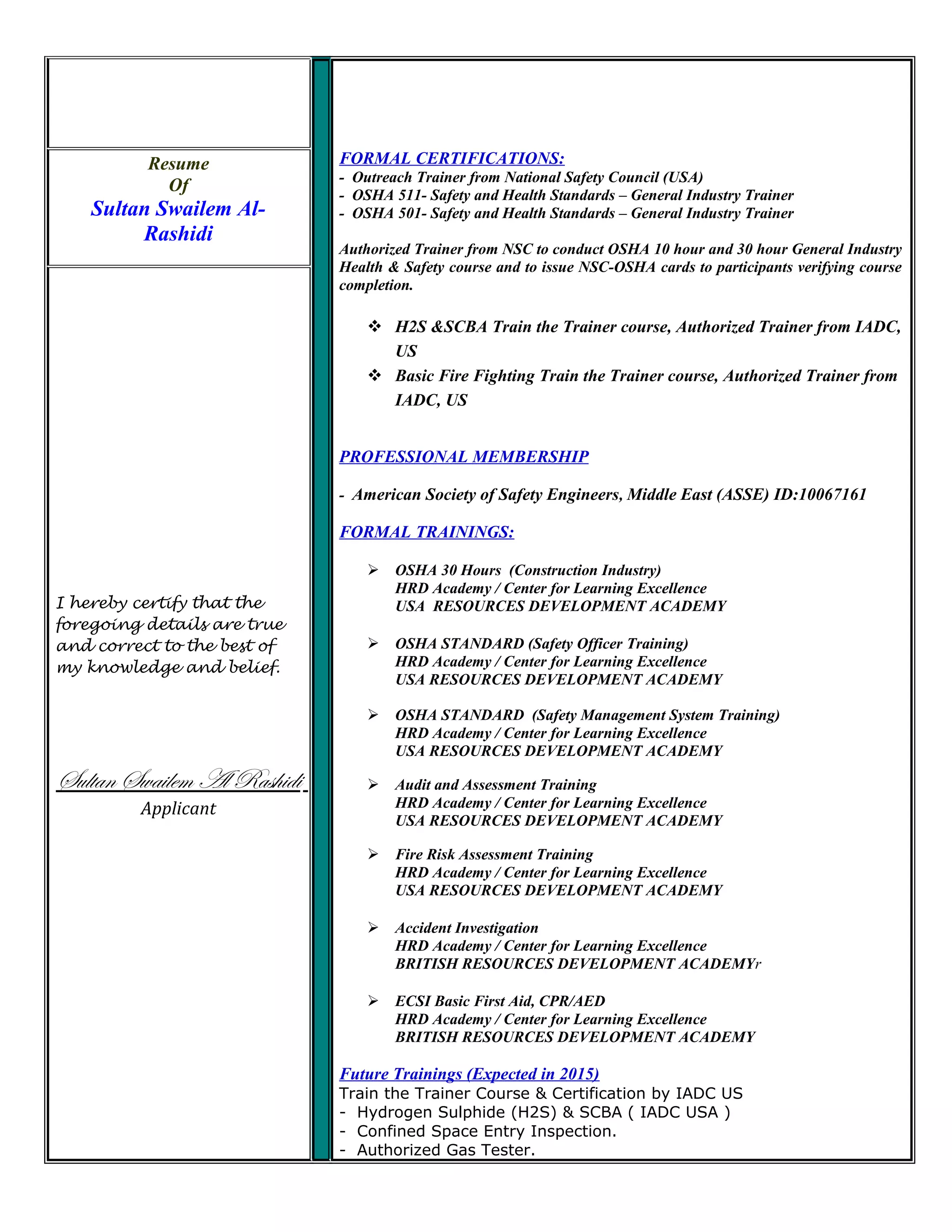 CV SULTAN AL RASHIDI 6 (5) | PDF