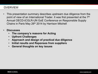 A practical approach to 3TG risk assessment and mitigation in conflict ...