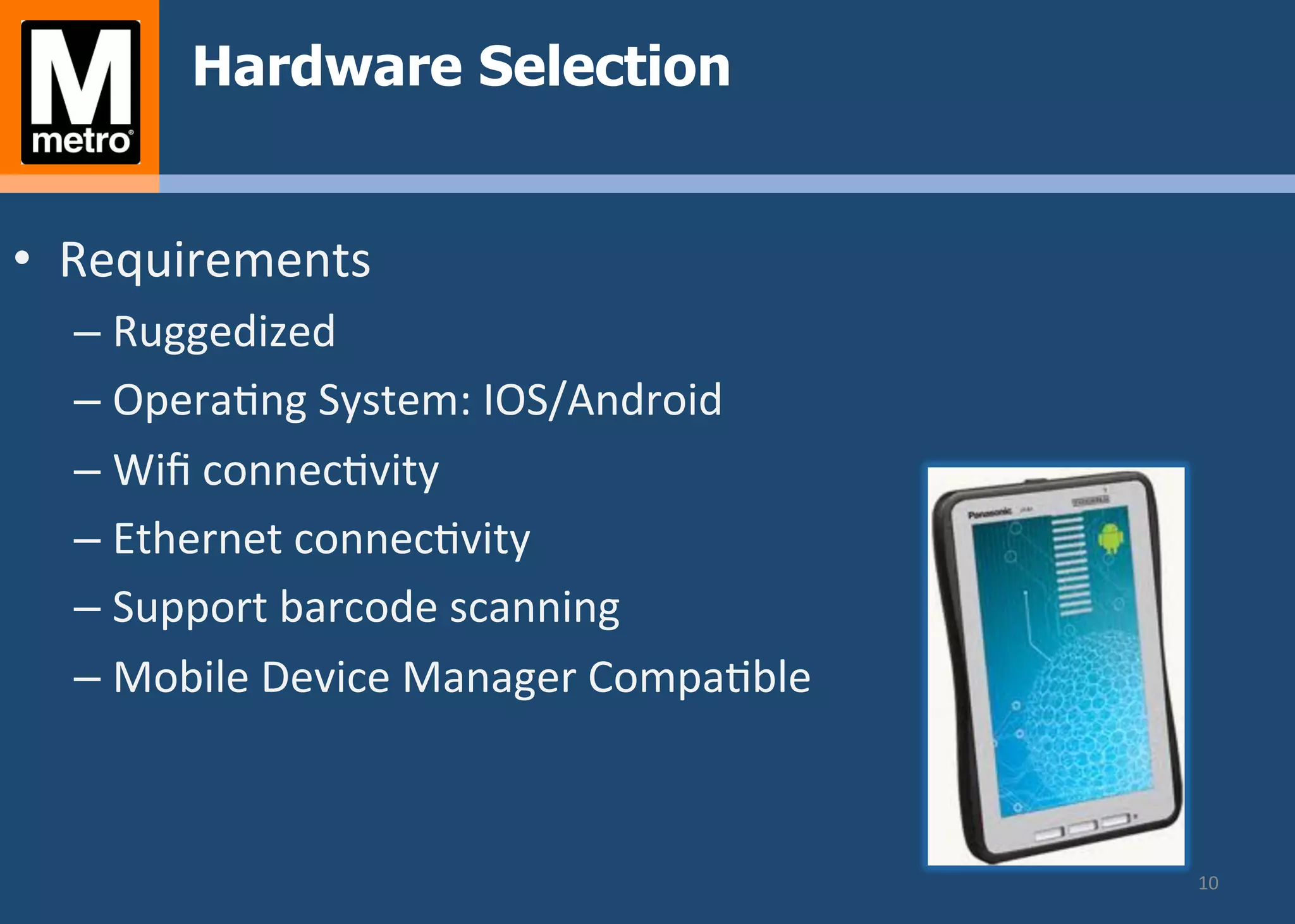WMATA and Amtrak Discuss Maximo Mobile Success | PDF