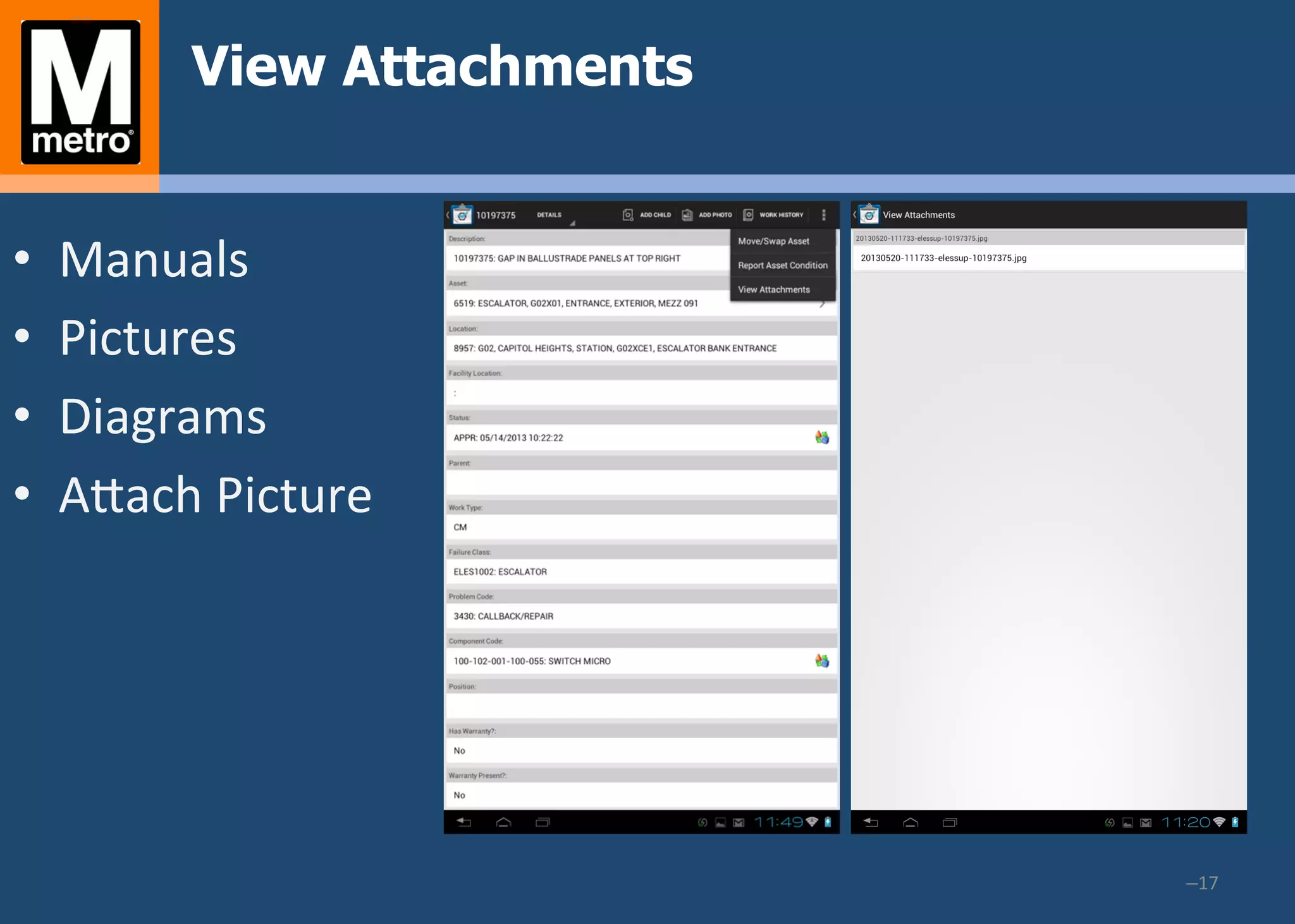WMATA and Amtrak Discuss Maximo Mobile Success | PDF