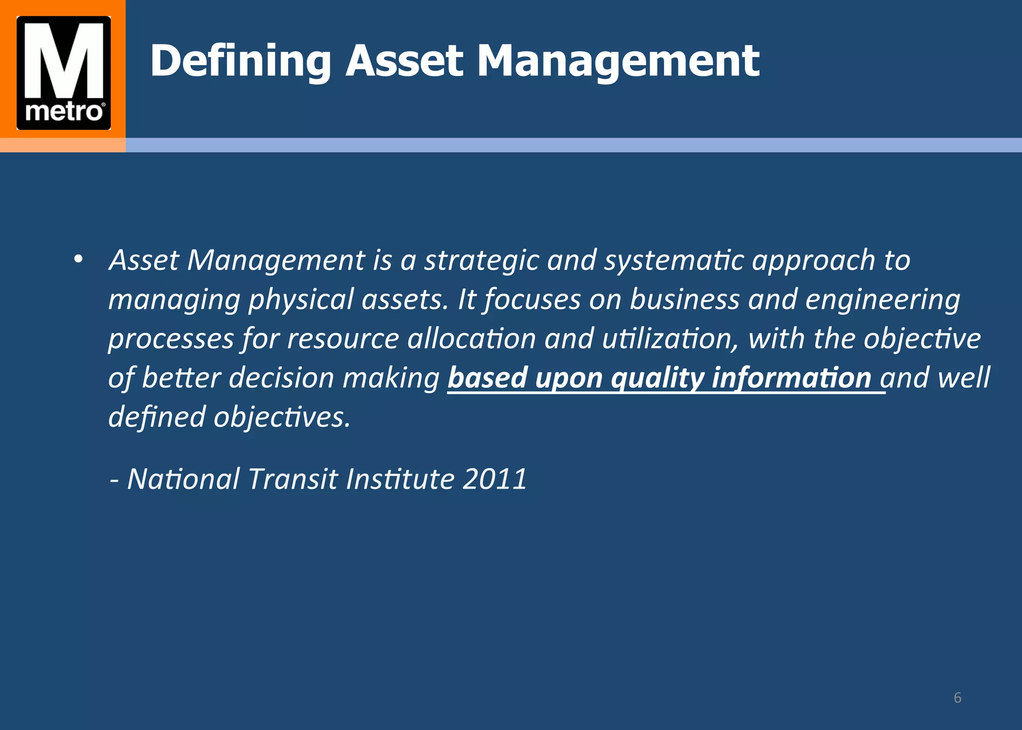 WMATA and Amtrak Discuss Maximo Mobile Success | PDF