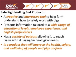 Bill Winkelman - Safe Pig Handling | PPTX