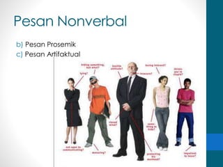 140605 pengaruh pesan verbal dan nonverbal dalam kap | PPTX