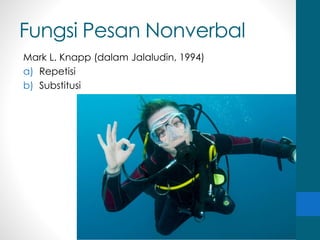 140605 pengaruh pesan verbal dan nonverbal dalam kap | PPTX