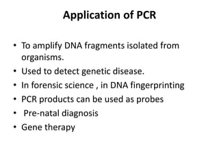 Concept on PCR,RAPD,AFLP | PPT