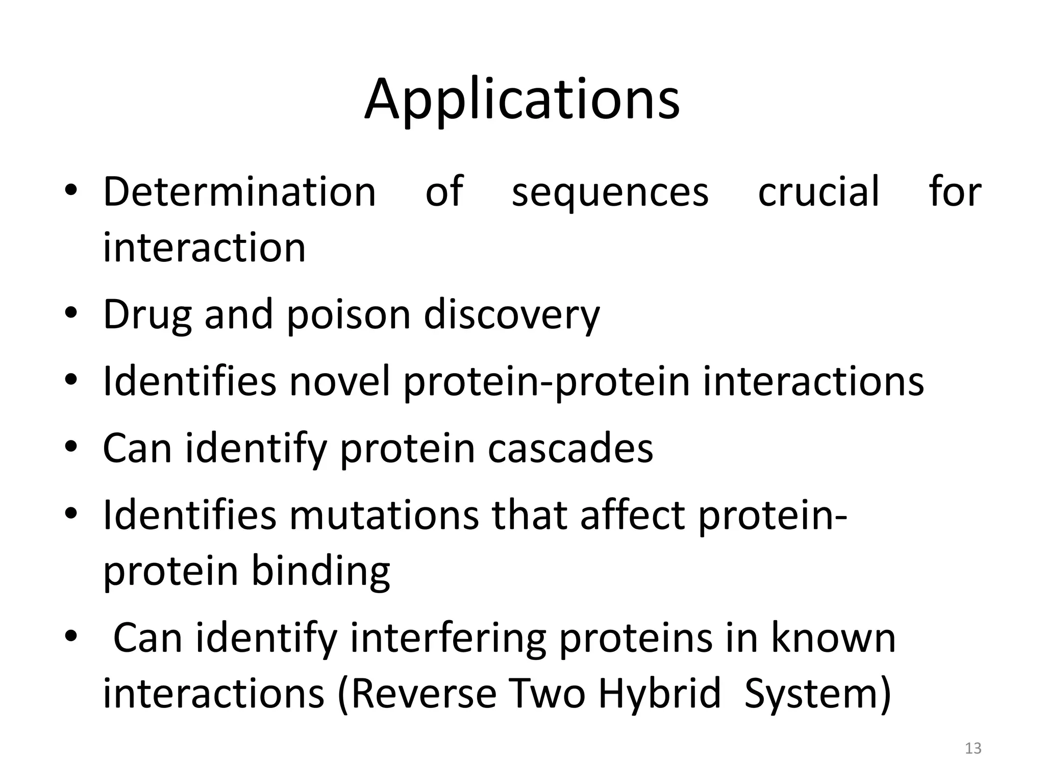 YEAST TWO HYBRID SYSTEM | PPTX