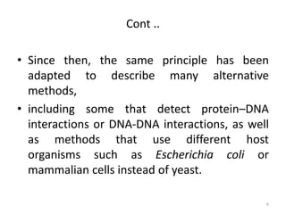 YEAST TWO HYBRID SYSTEM | PPTX