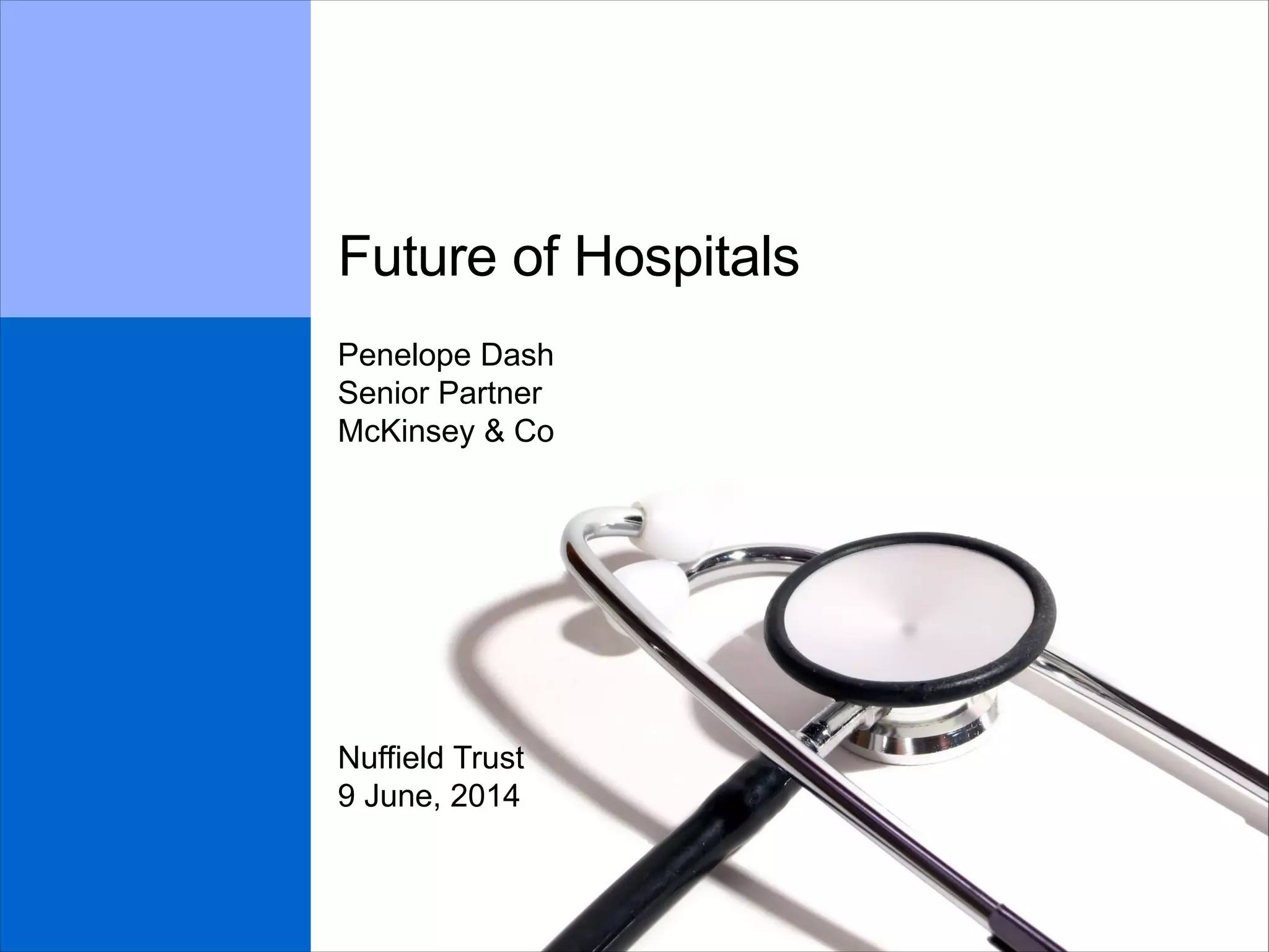 Penny Dash: Facing the hospital challenge | PDF