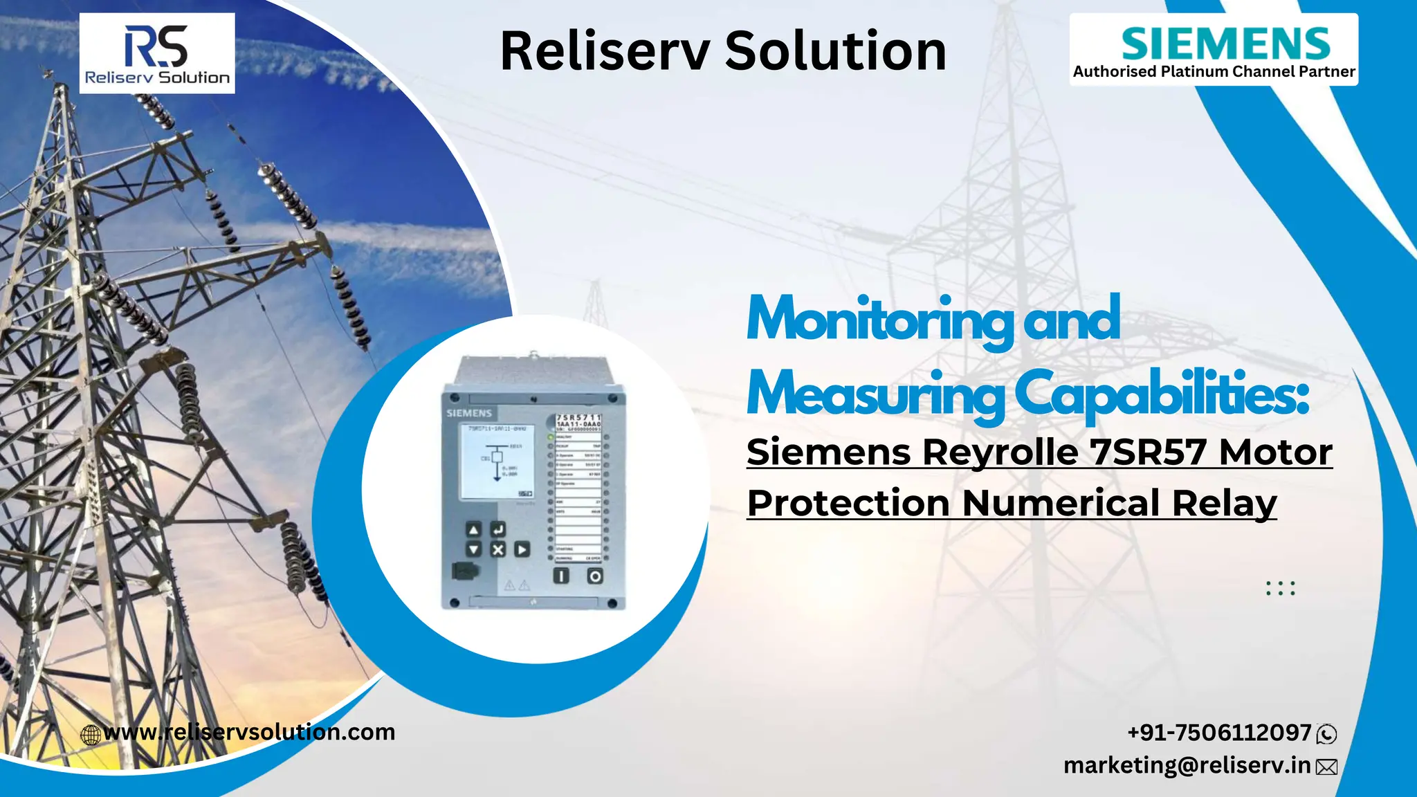 Siemens Reyrolle 7SR57 Motor Protection Numerical Relay | PPTX