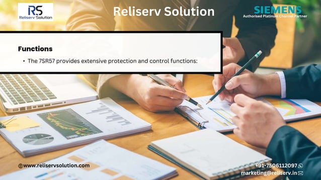 Siemens Reyrolle 7SR57 Motor Protection Numerical Relay | PPTX