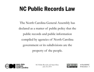 Are all public record requests open data? | PDF