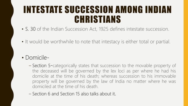 Christian Law of Succession | PPTX | Christianity | Religion & Spirituality