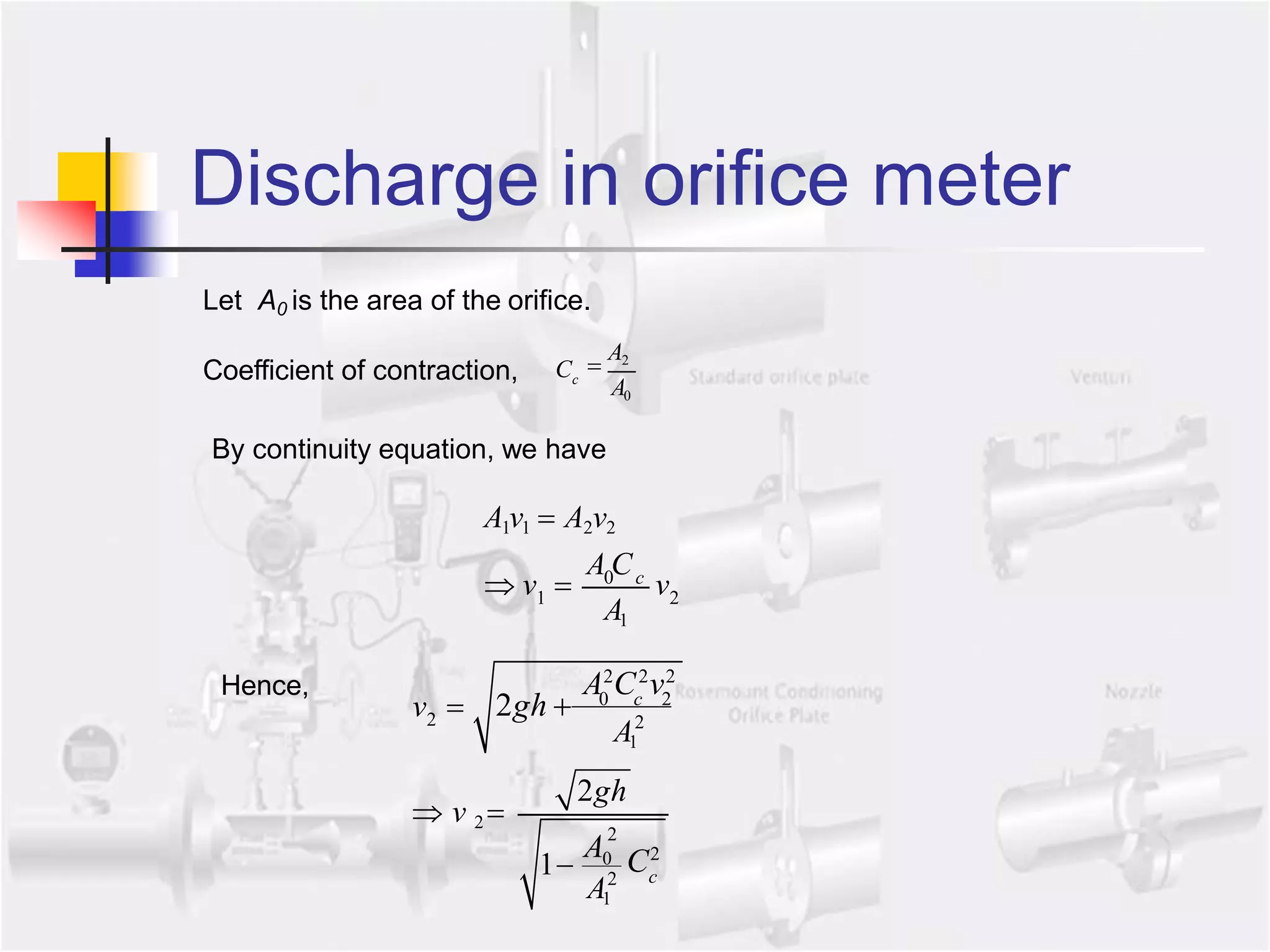 orifice meter | PPTX