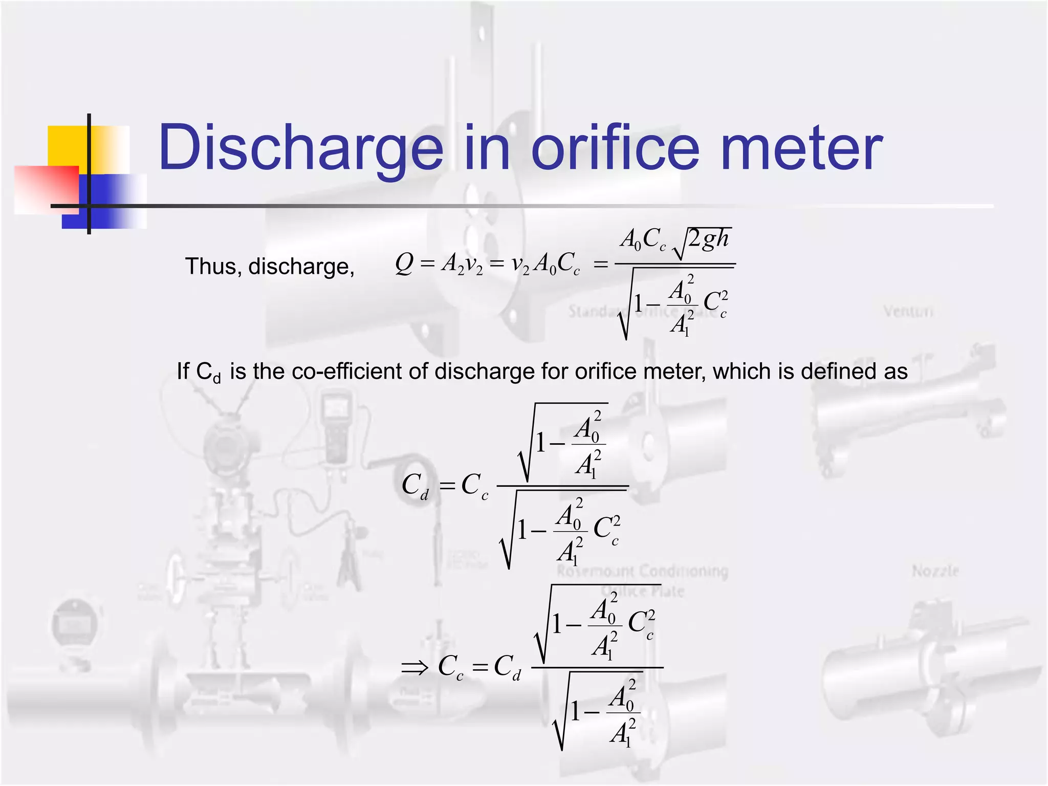 orifice meter | PPTX
