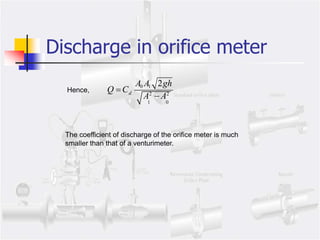 orifice meter | PPTX
