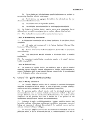 Generic law on official statistics | PDF