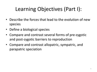 1407 speciation and classification | PPT