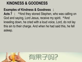 140713 eng got fruit series (part 8 - kindness & goodness) by joseph ...