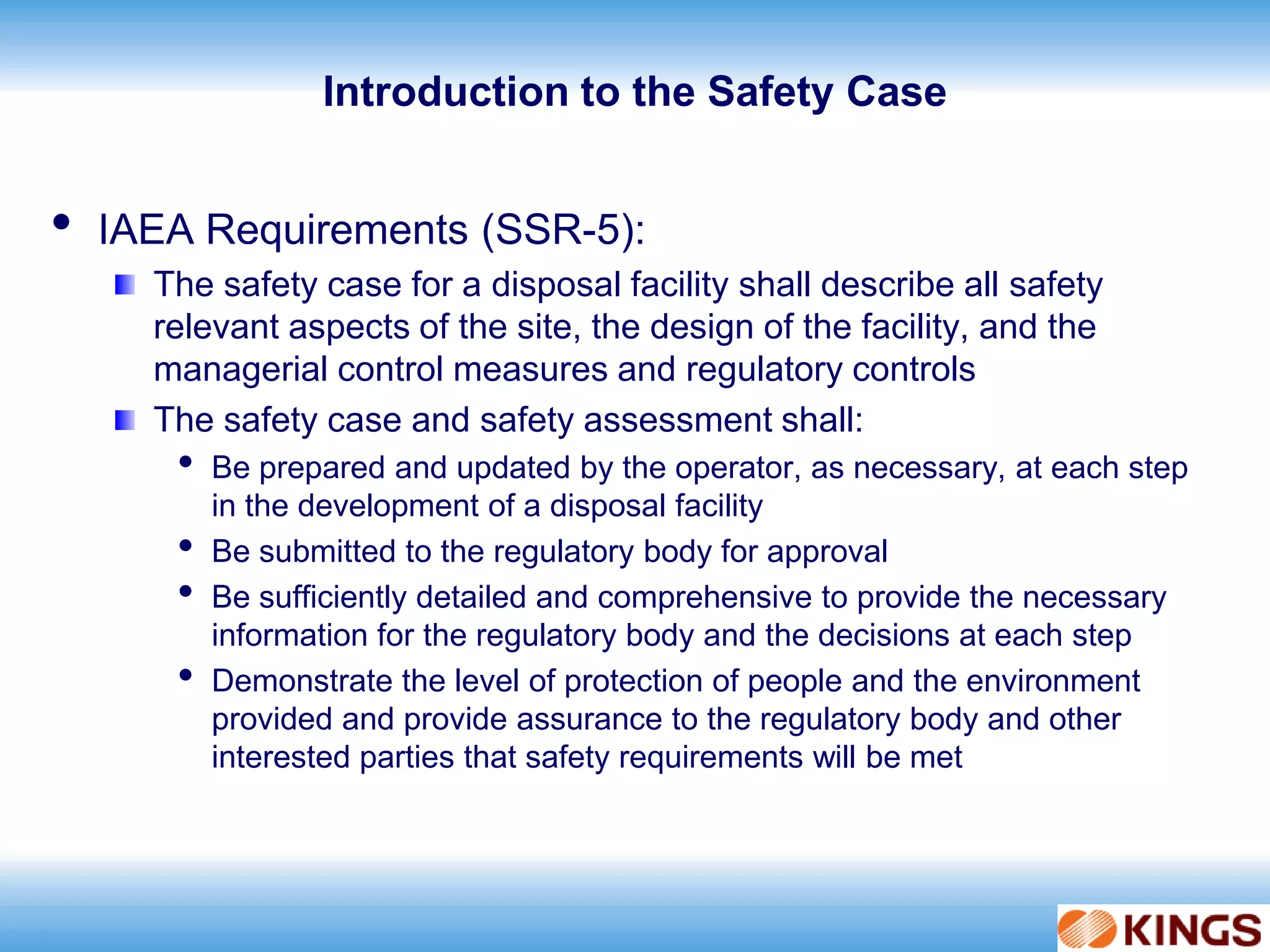 (140714) [park] safety assessment for radioactive waste disposal | PDF