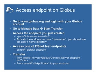 Globus Endpoint Setup and Configuration - XSEDE14 Tutorial | PPT