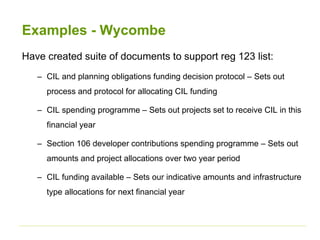 CIL vs S106 vs S108 | PPTX | Developmental Sites | Real Estate