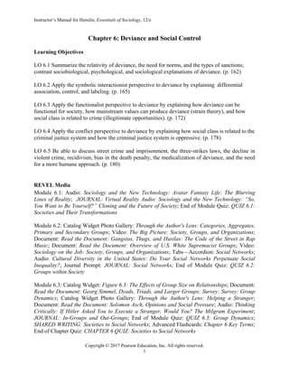 Essentials of Sociology 12th Edition Henslin Solutions Manual | PDF