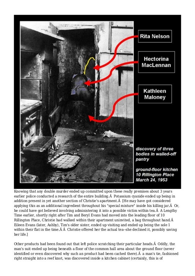 Final Serial Murders of 10 Rillington Place